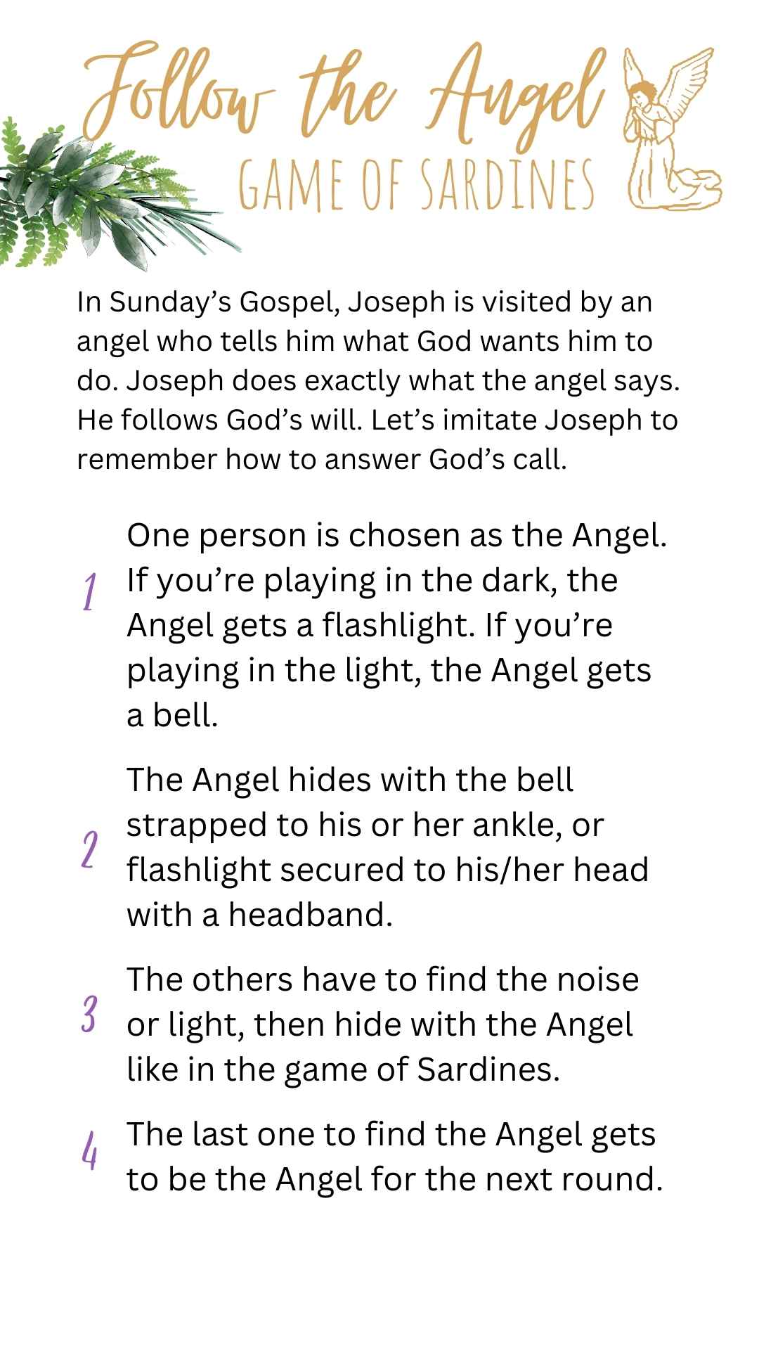 Catholic Advent Family Games to Prepare for Christmas